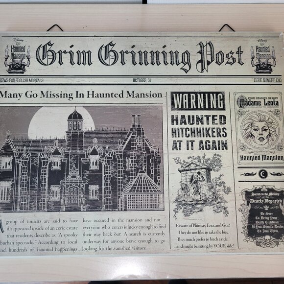 Disney | Holiday | Spirit Halloween Disney Haunted Mansion Grim ...